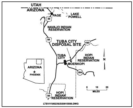 EEOICPA Covered Facilities: Uranium Mill in Tuba City - Stephens ...